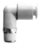 Male Elbow 8mm T x 1/4 R(PT) (replaces KQ2L08-02S) | Automation 4 Less